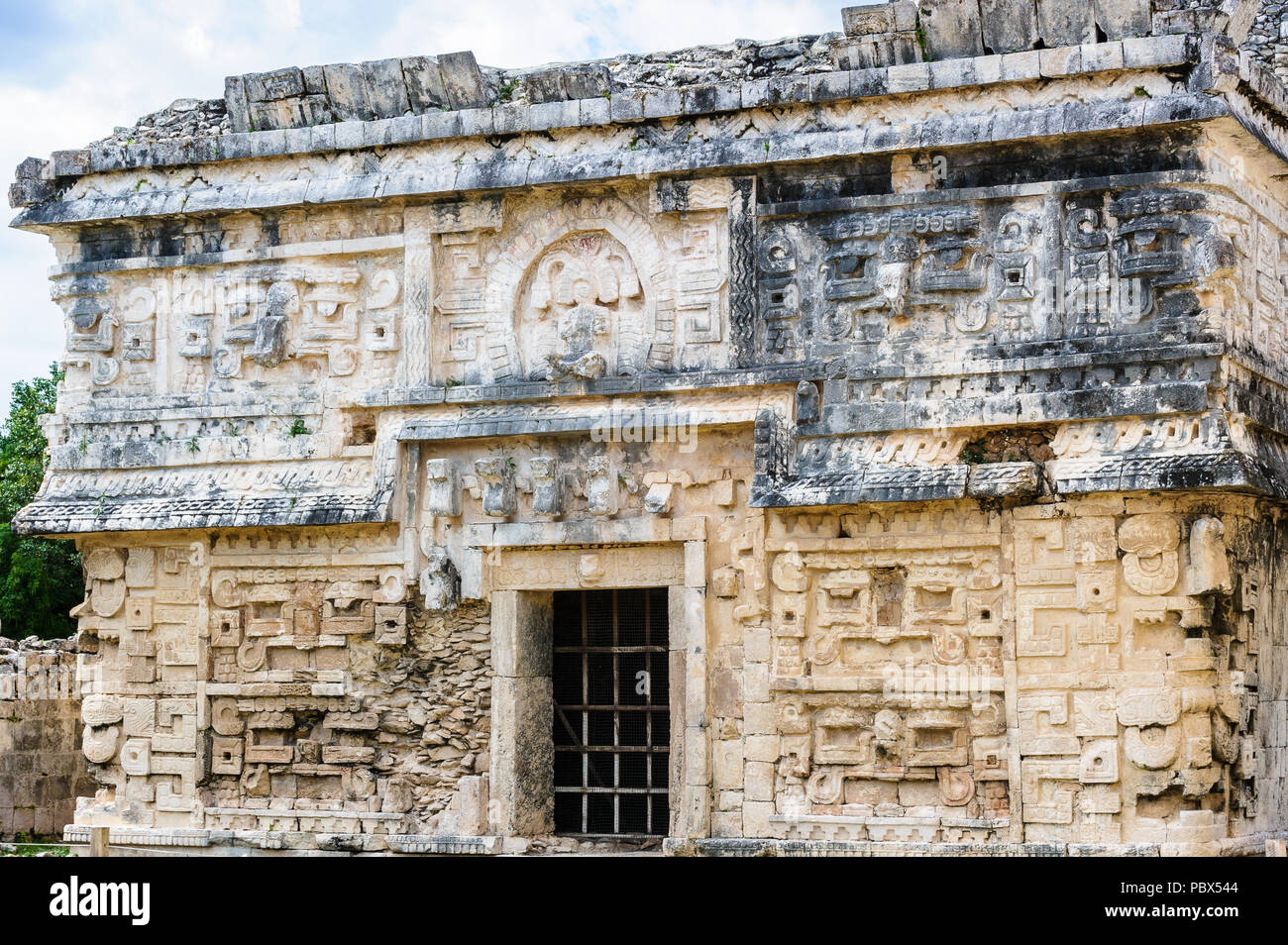 One of the temples of Chichen Itza, Mexico Stock Photo - Alamy