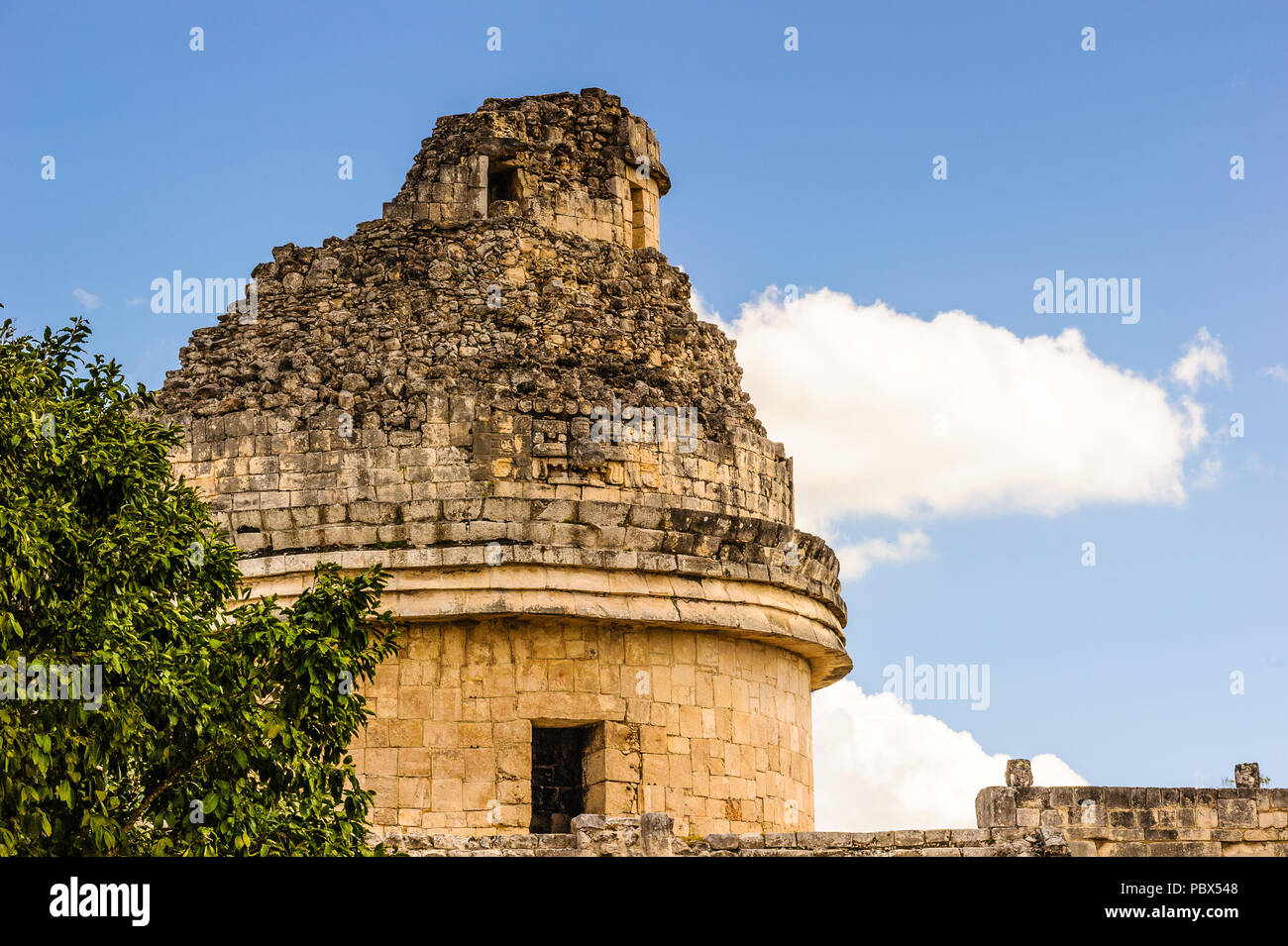 One of the temples of Chichen Itza, Mexico Stock Photo - Alamy