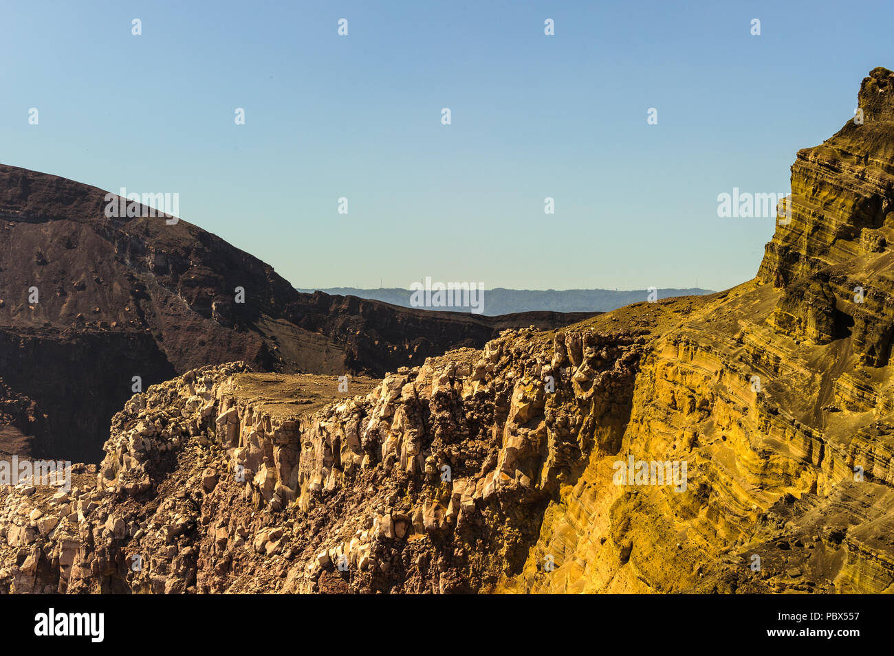 Masaya, volcanic complex composed of a nested set of calderas and ...