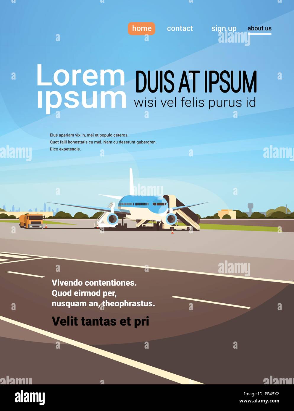 Vertical take off and landing aircraft Stock Vector Images - Alamy