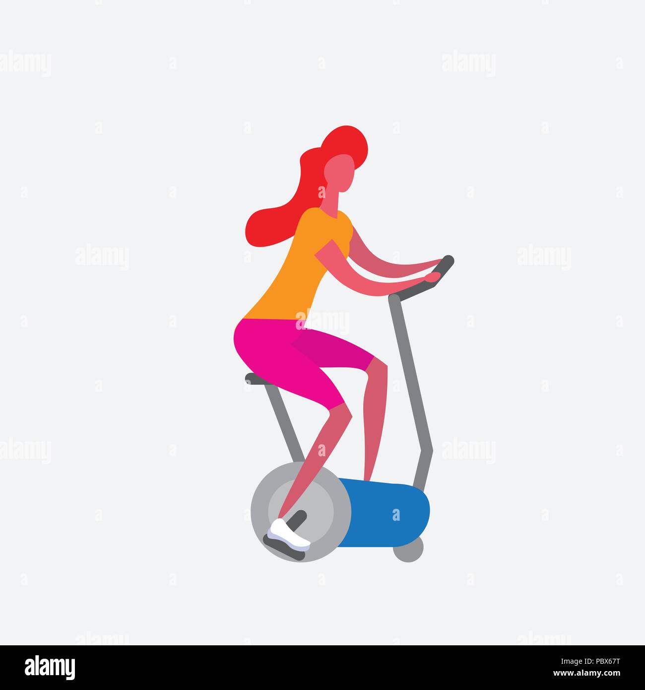 Exercise Bike Clipart