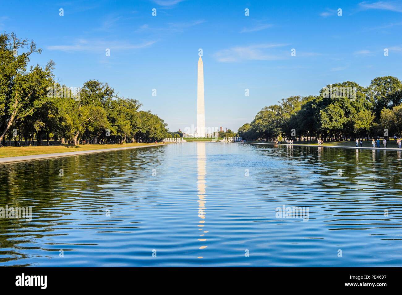 Washington Monument, an obelisk on the National Mall in Washington, D.C ...