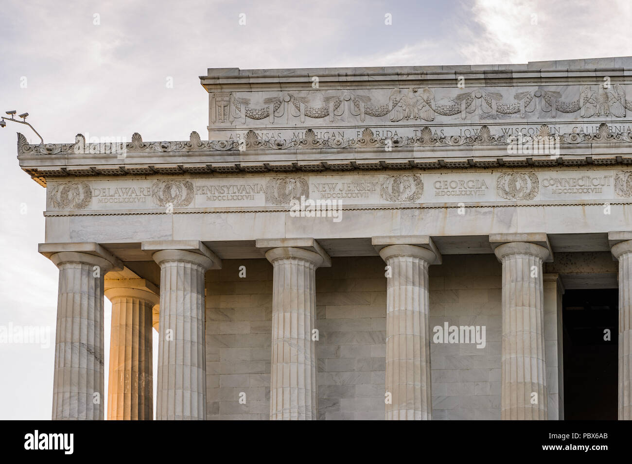 Abraham Lincoln memorial, Washington DC, USA Stock Photo - Alamy
