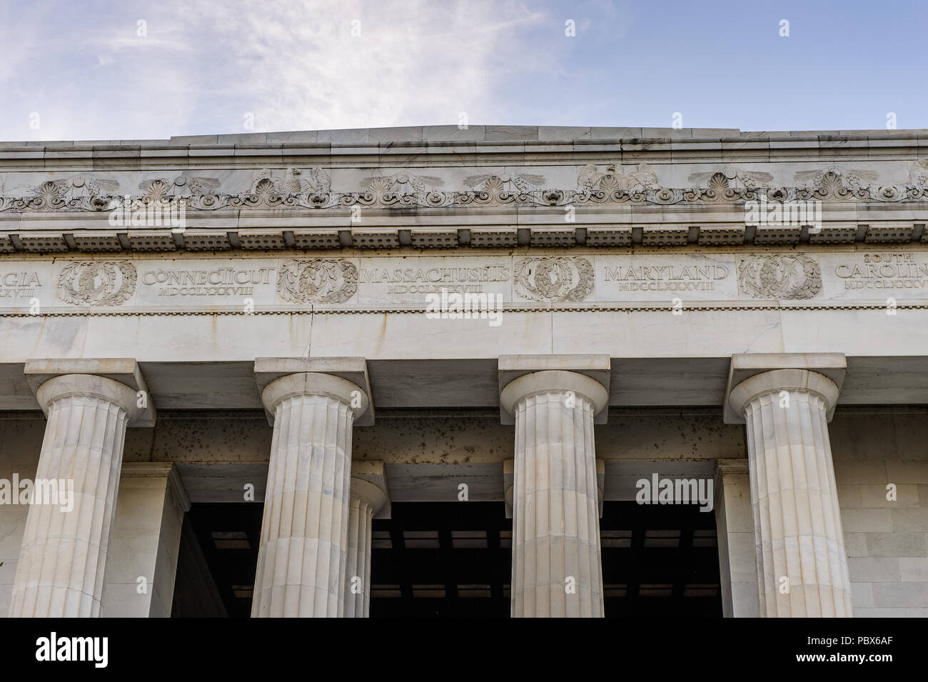 Abraham Lincoln memorial, Washington DC, USA Stock Photo - Alamy