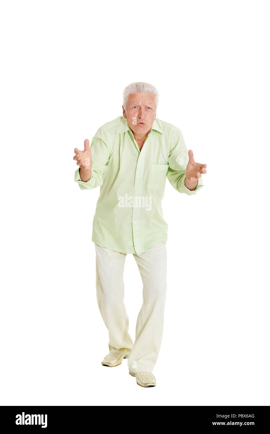 Surprised happy smile male Cut Out Stock Images & Pictures - Alamy