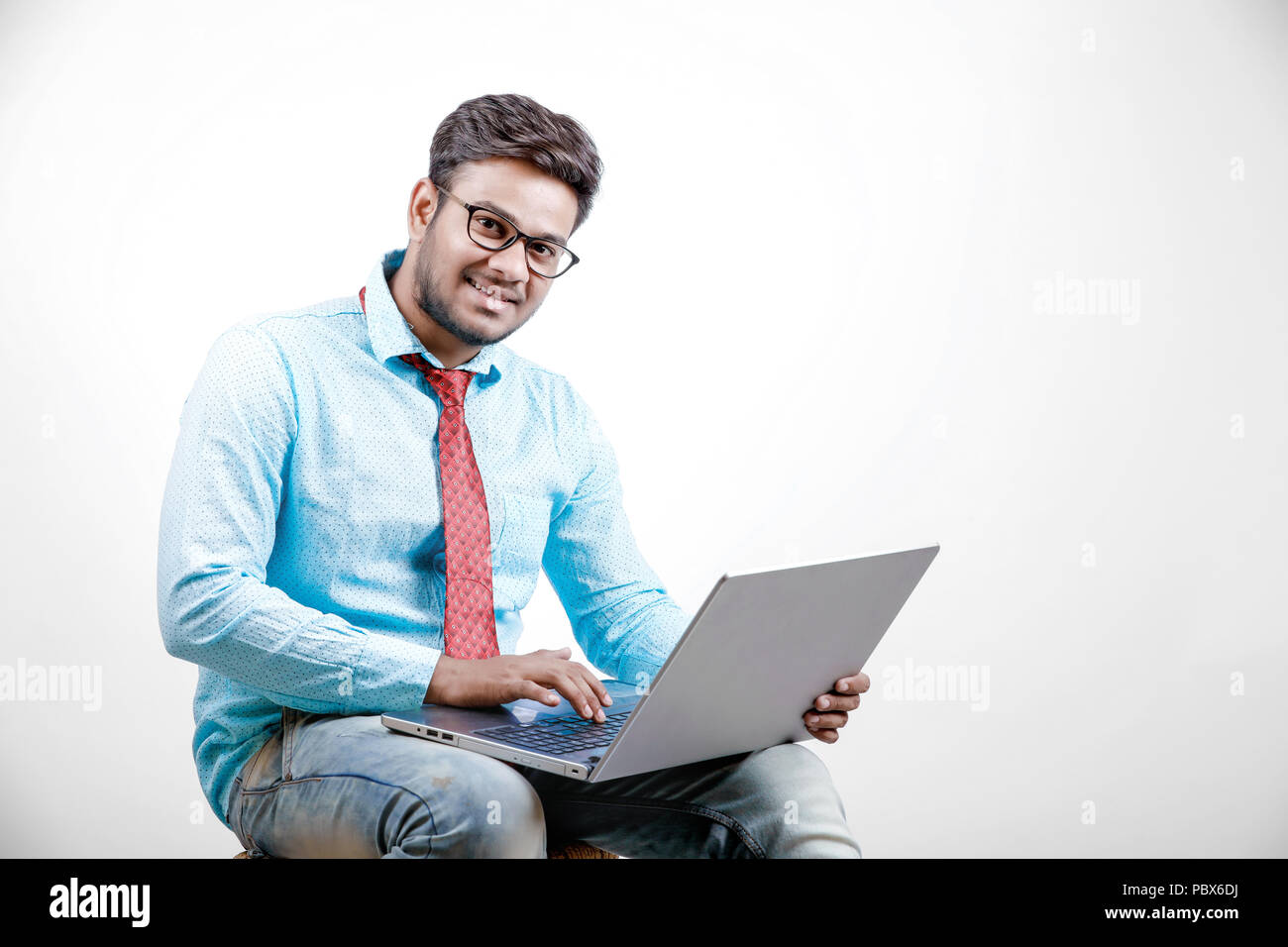 young indian businessman Stock Photo - Alamy