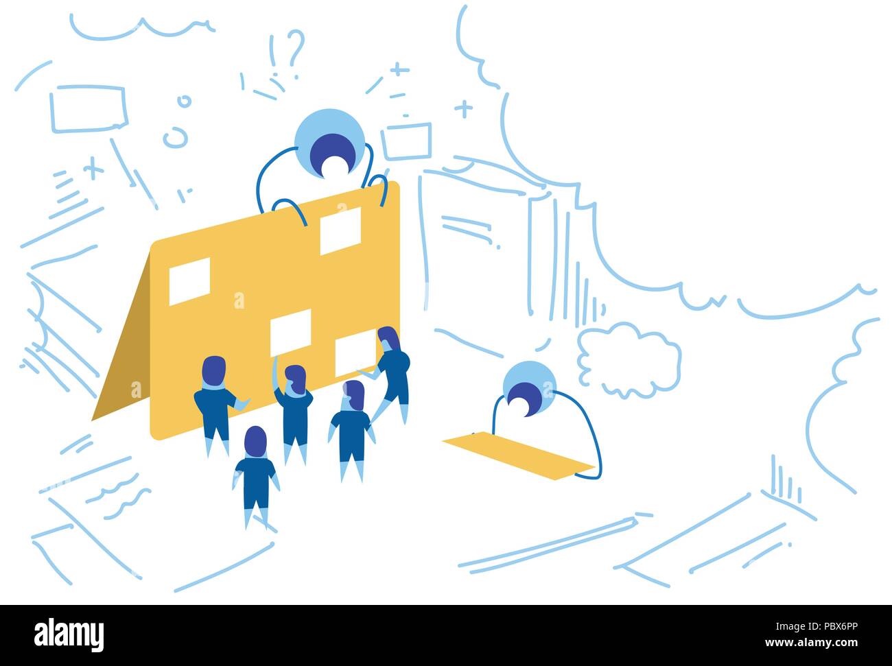 data folder business planning corporate time management people group ...