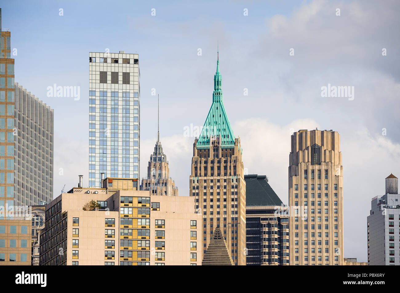 Architecture of Manhattan, New York City, United States of America ...