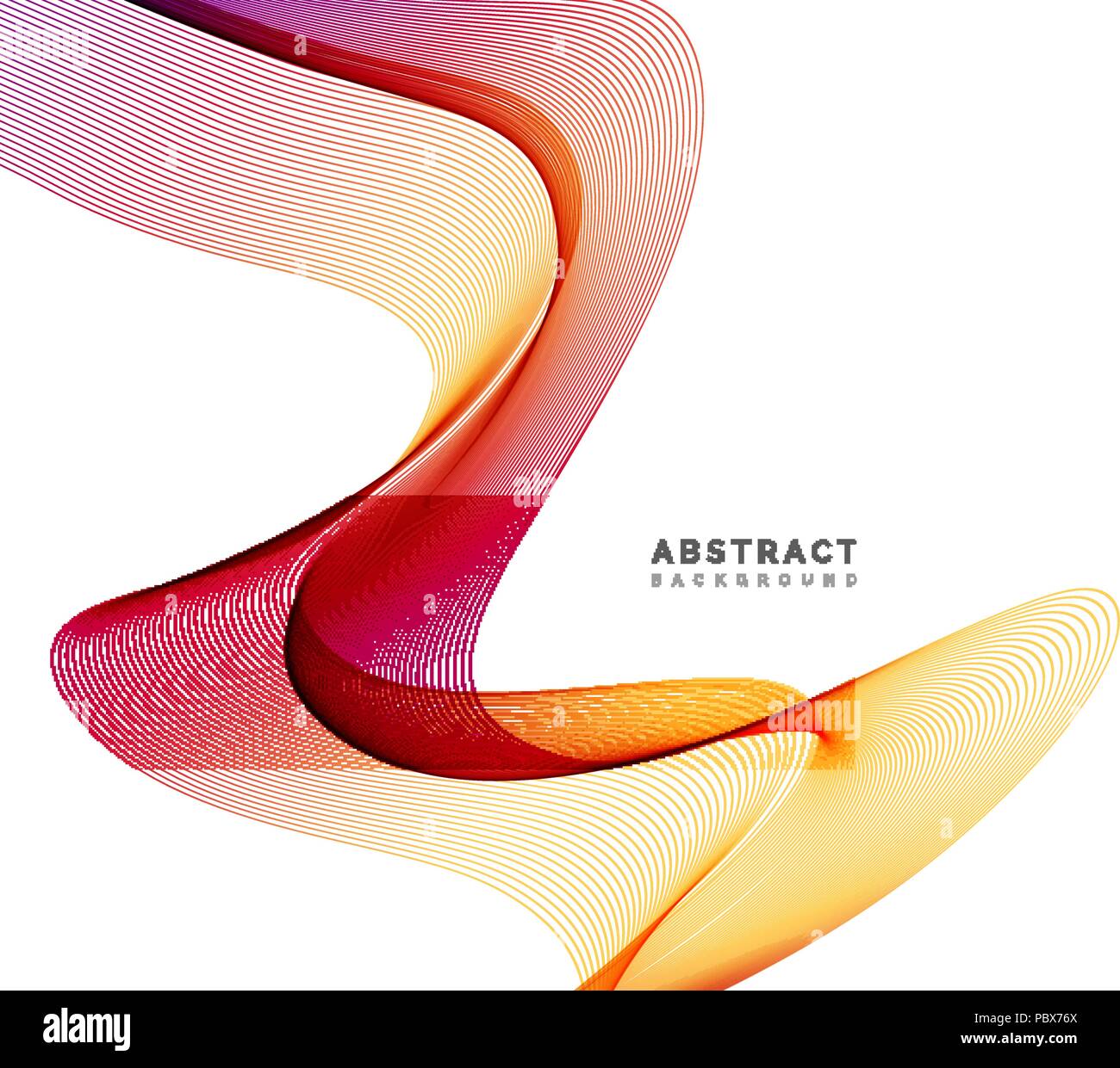 Abstract vector background, spectrum wave Stock Vector Image & Art - Alamy