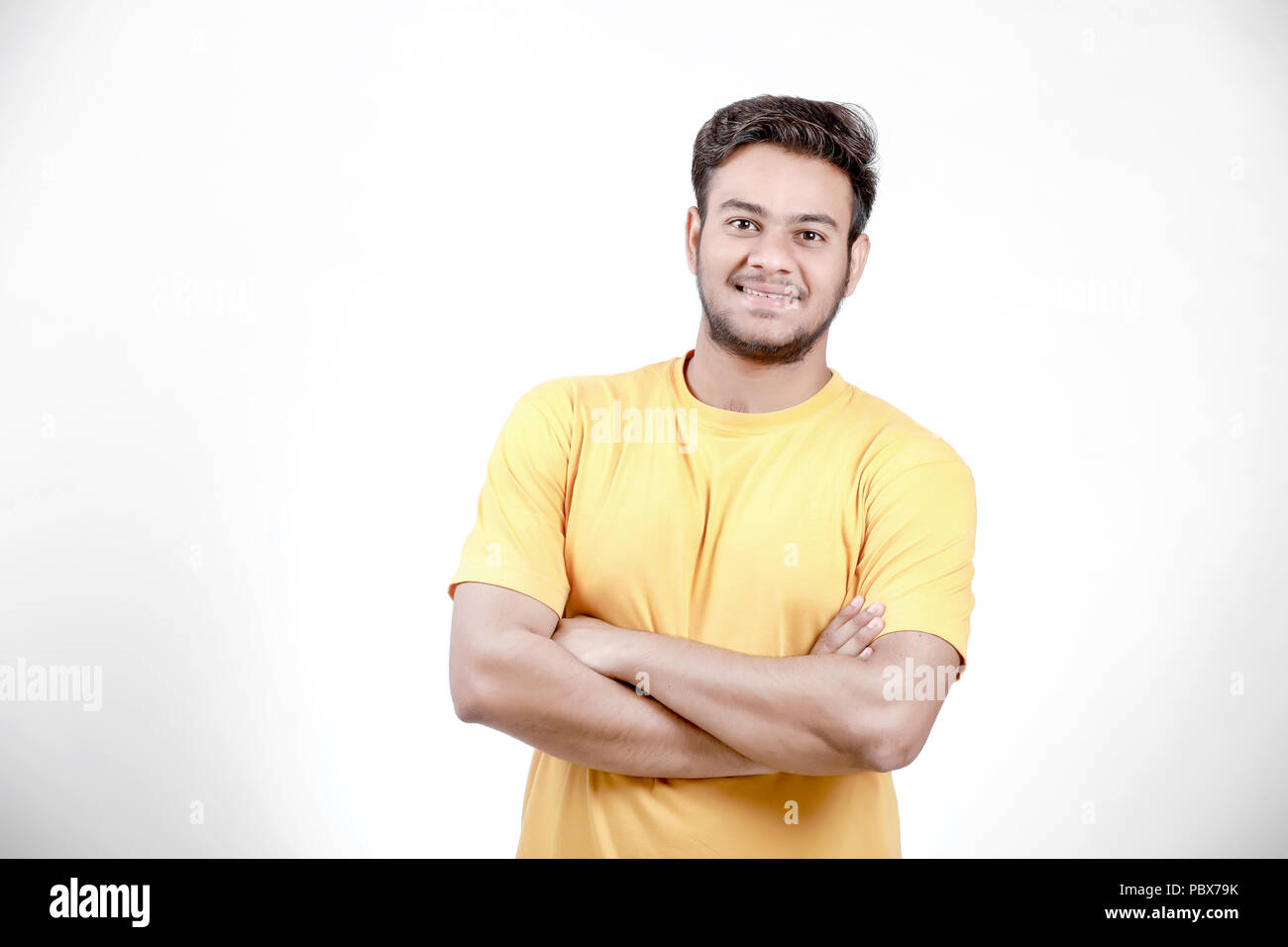 smart indian male model on spectacles Stock Photo - Alamy
