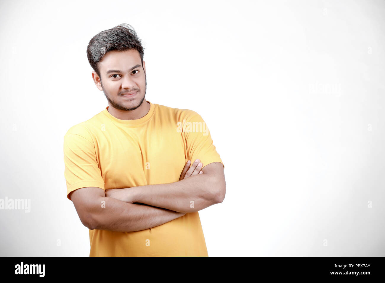 smart indian male model on spectacles Stock Photo - Alamy
