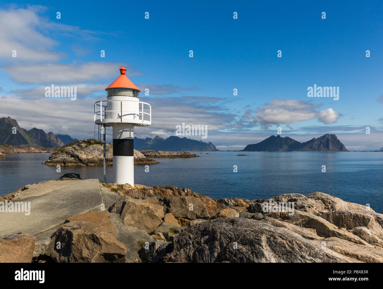 Lighthouse in kabelvåg lofoten islands hi-res stock photography and ...
