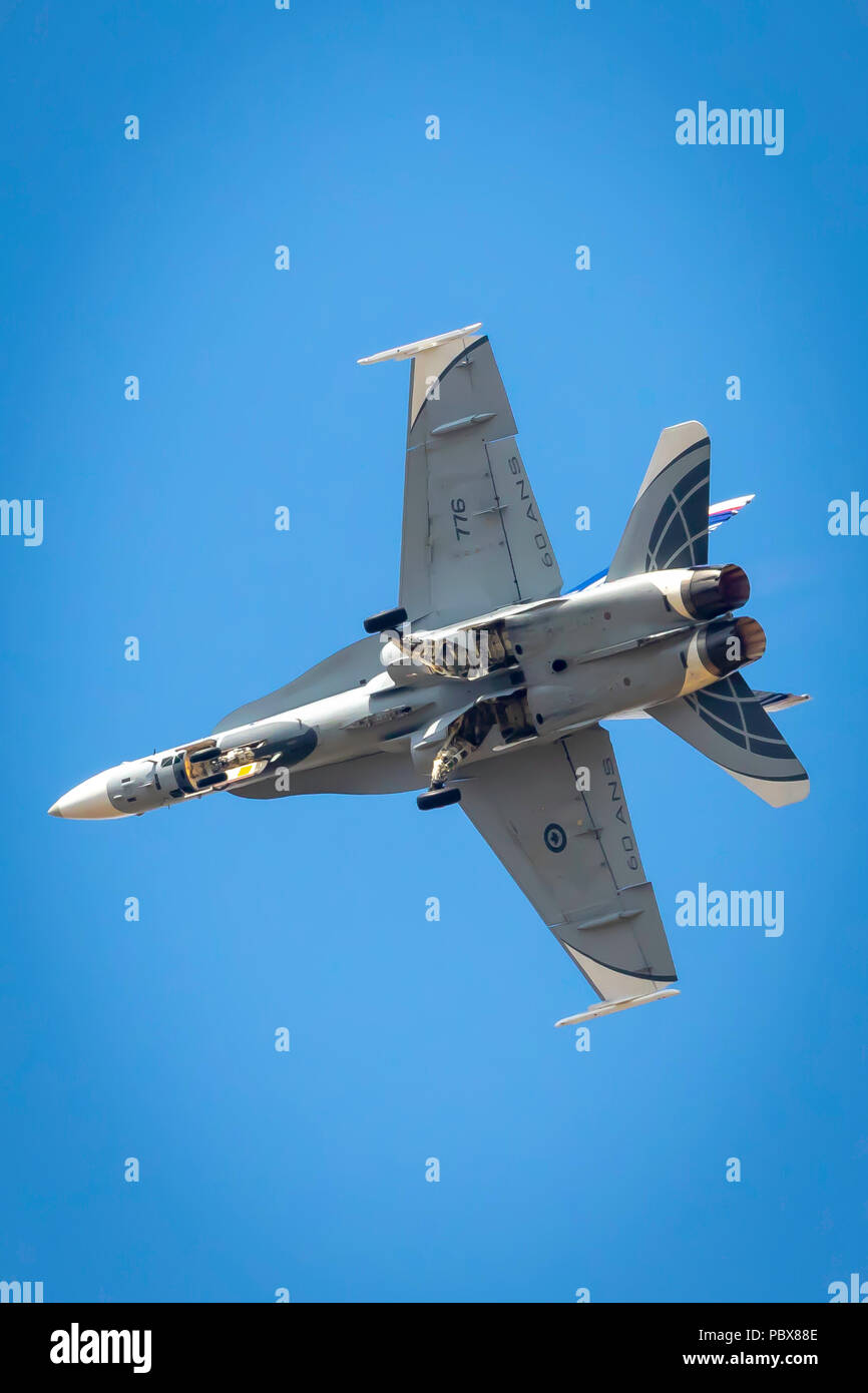 Canadian Armed Forces F18 Aircraft High Resolution Stock Photography ...