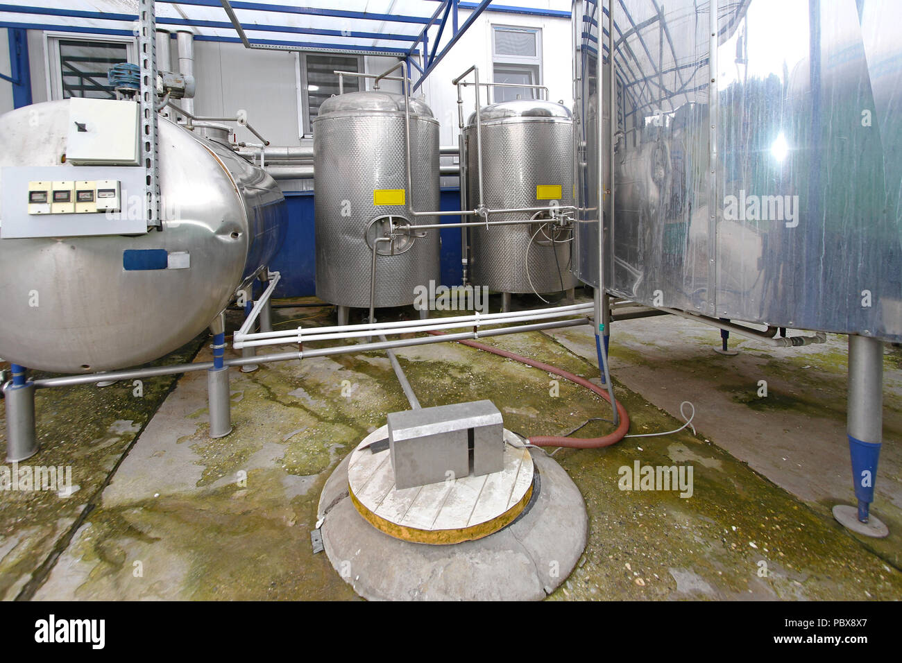 Milk factory hi-res stock photography and images - Alamy