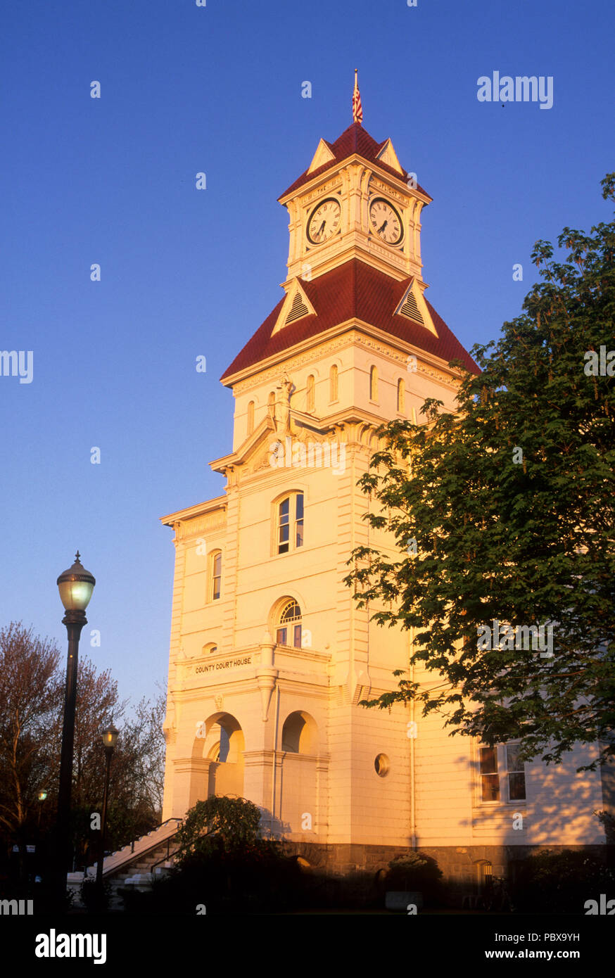 Benton County Courthouse, Corvallis, Oregon Stock Photo - Alamy