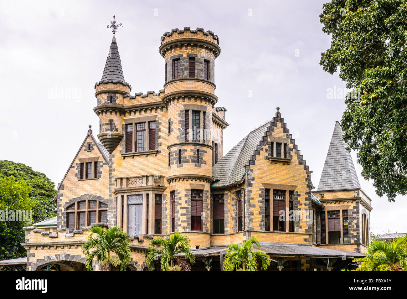 Stollmeyer's castle, St. Clair, Port of Spain, between the Queen's Park ...
