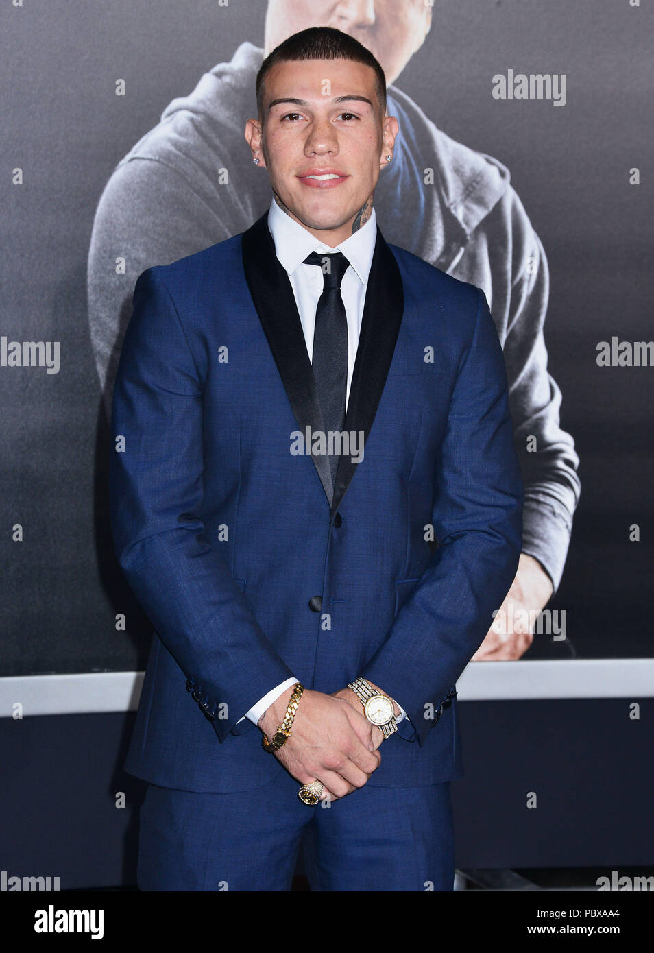 Gabriel Rosado at The Creed Premiere at the Westwood Village Theatre in ...