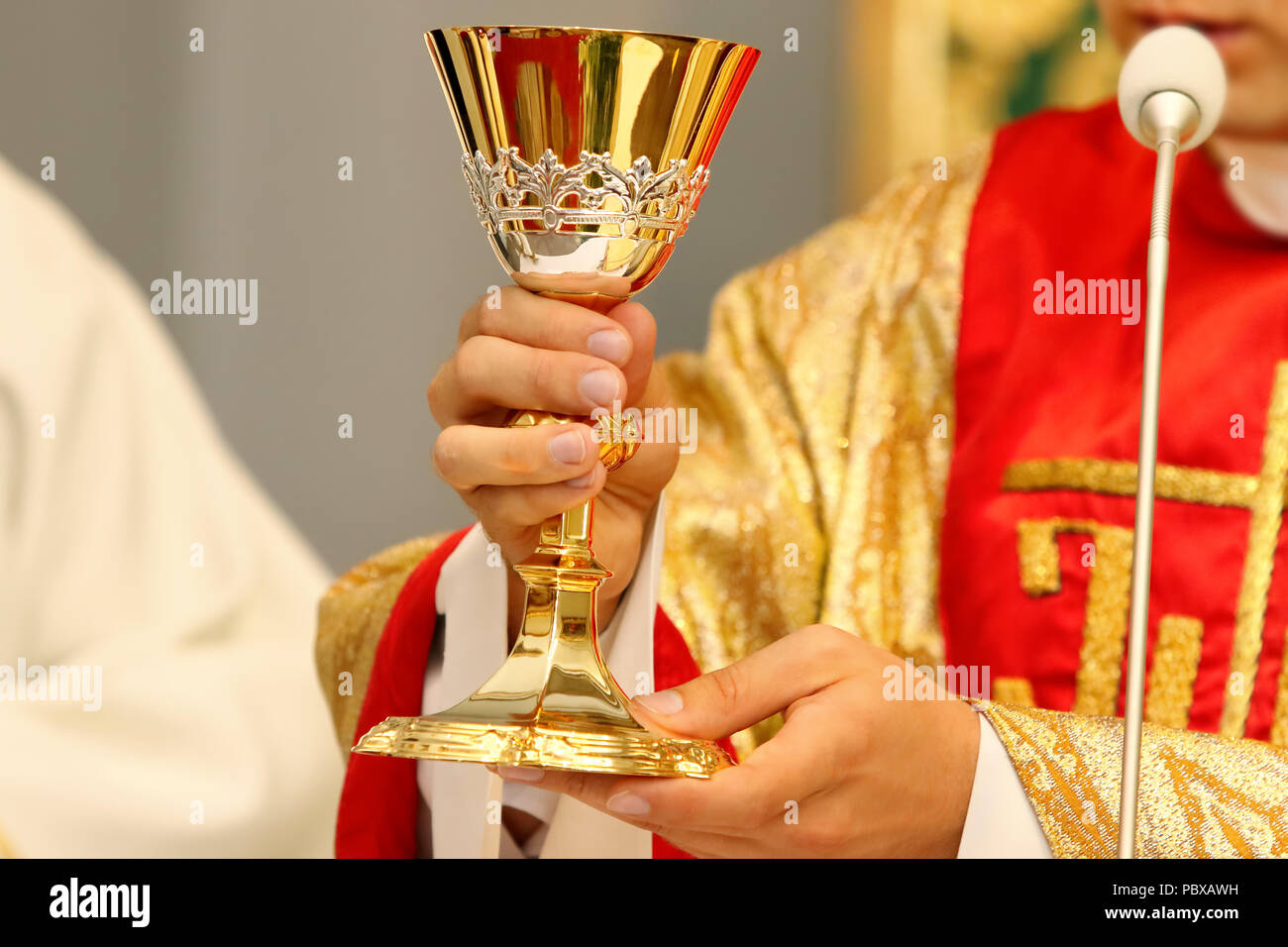 Paten catholic hi-res stock photography and images - Alamy