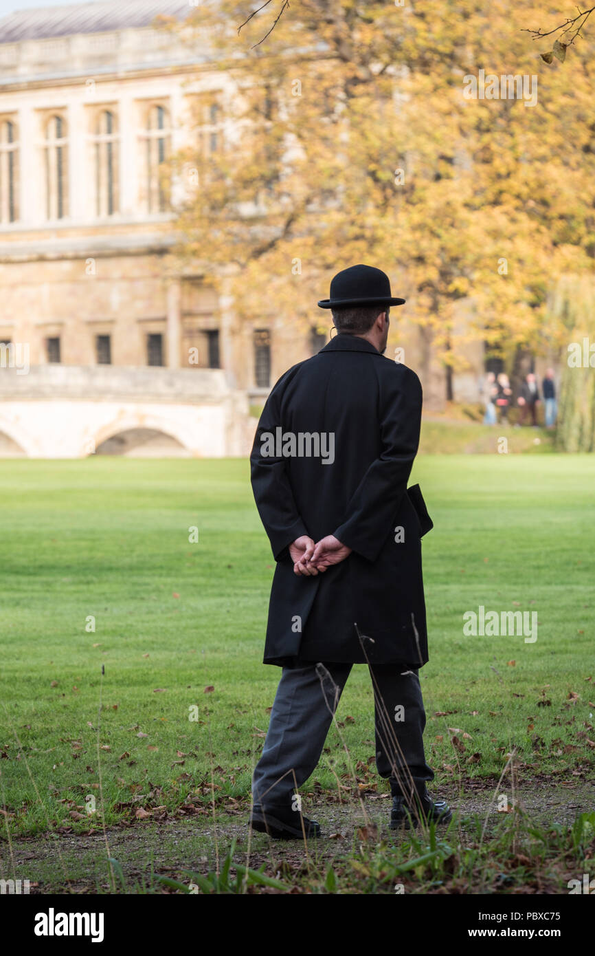 College Porter at Trinity College Cambridge England UK Stock Photo - Alamy