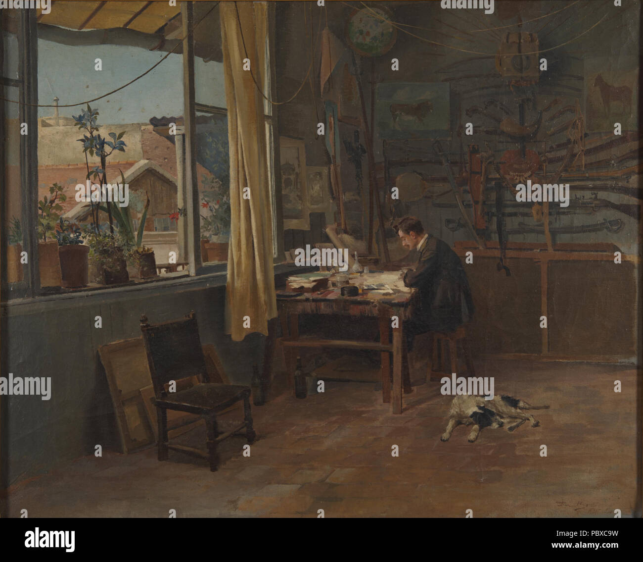 Pintor de taller hi-res stock photography and images - Alamy