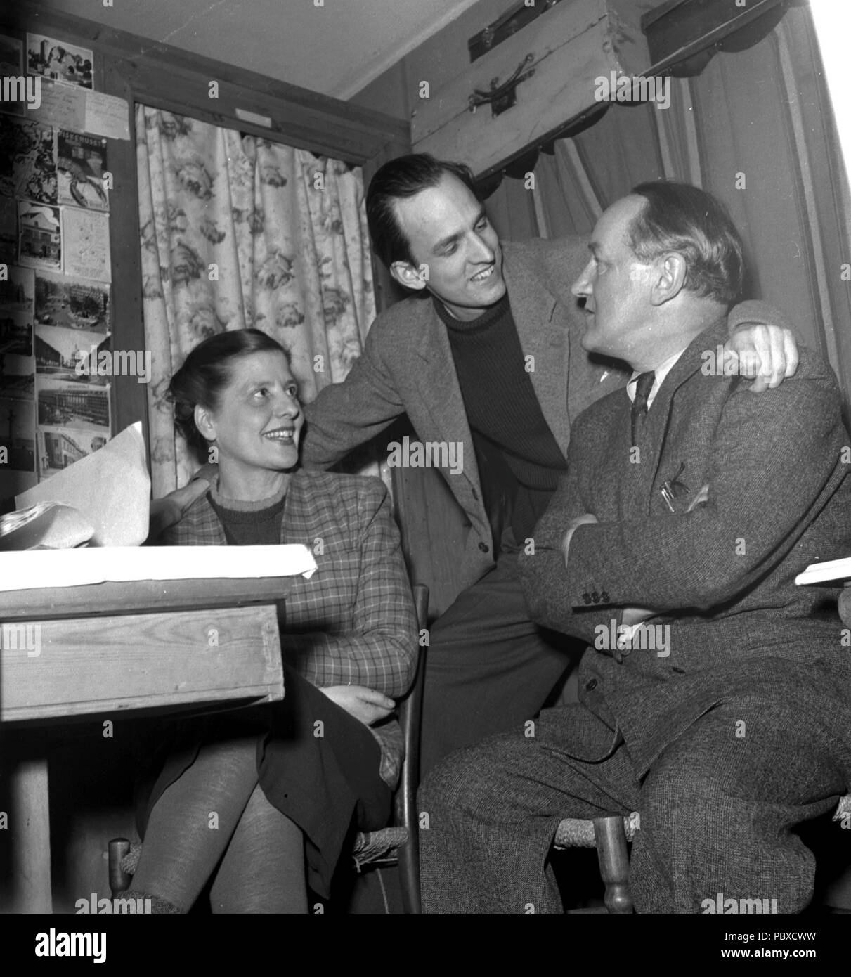 Ingmar Bergman. 1918-2007. Swedish film director. Pictured here in the ...