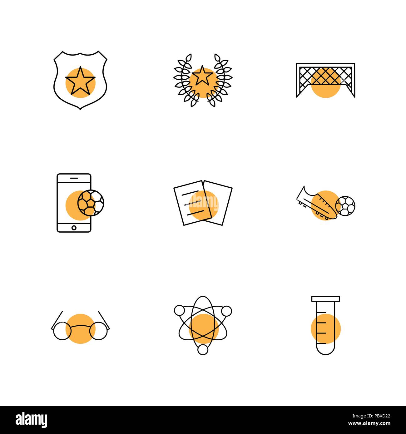 Nuclear football Stock Vector Images - Alamy
