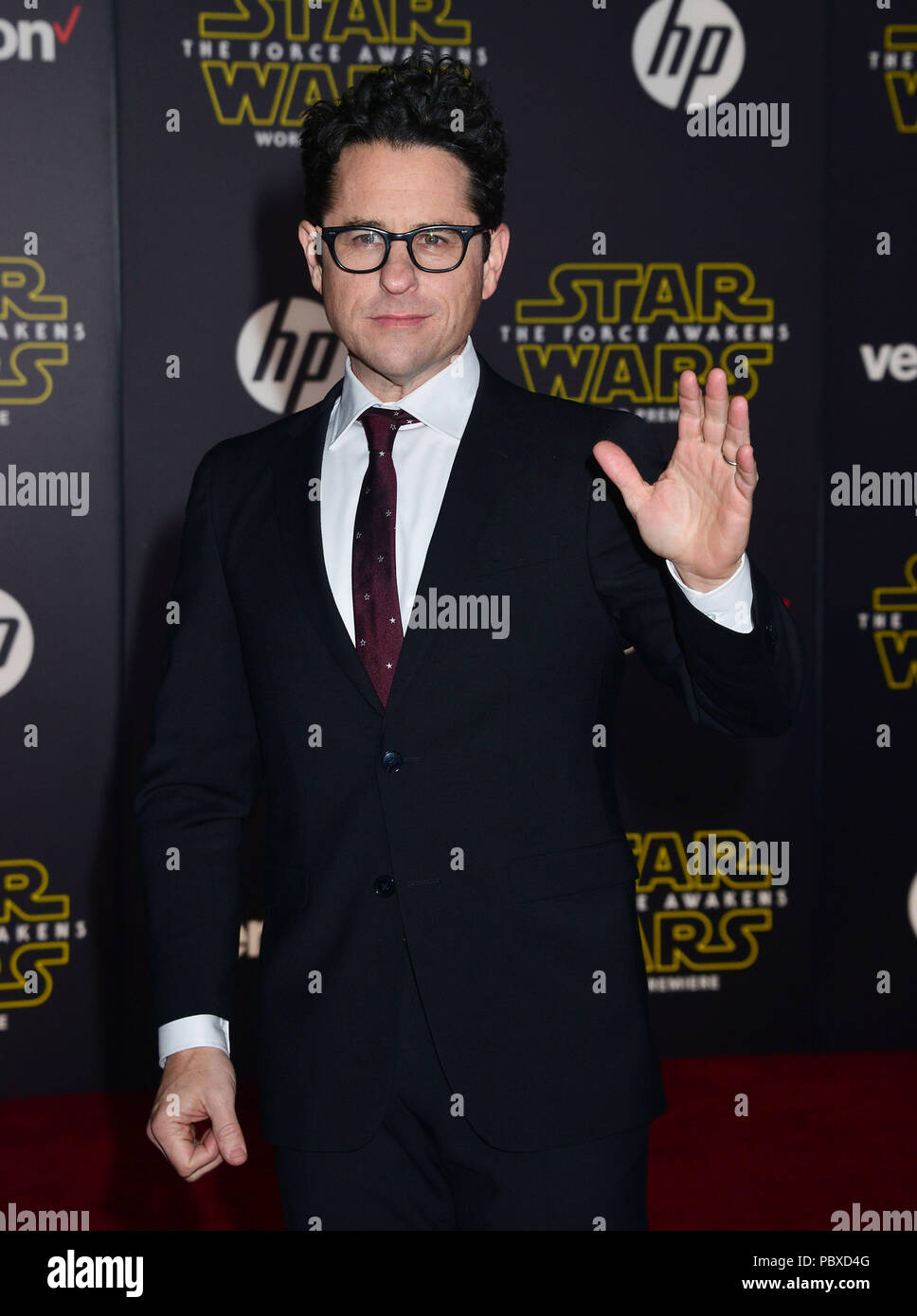 J.J. Abrams- director 244 at the Star Wars The Force Awakens Premiere ...