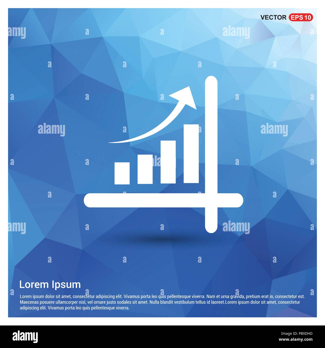 Business graph icon - Free vector icon Stock Vector Image & Art - Alamy