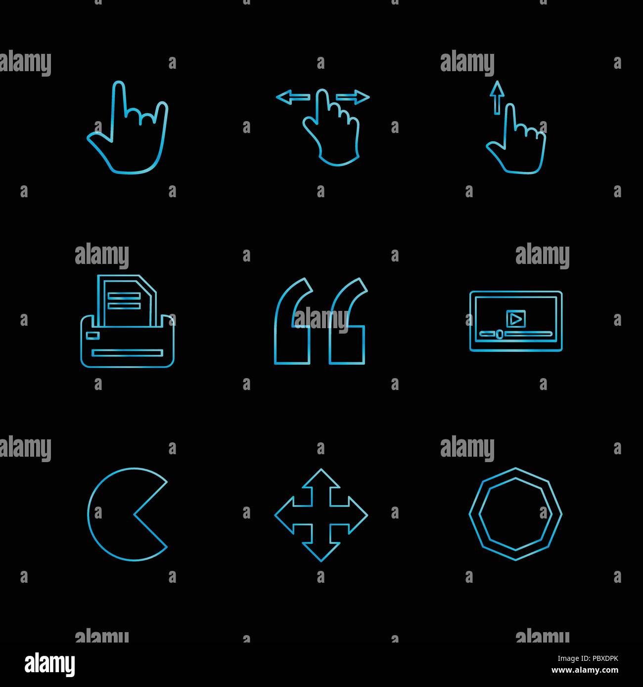 commas , dot , slash , hands , pointer , arrows , directions , signs , ui , user interface ...