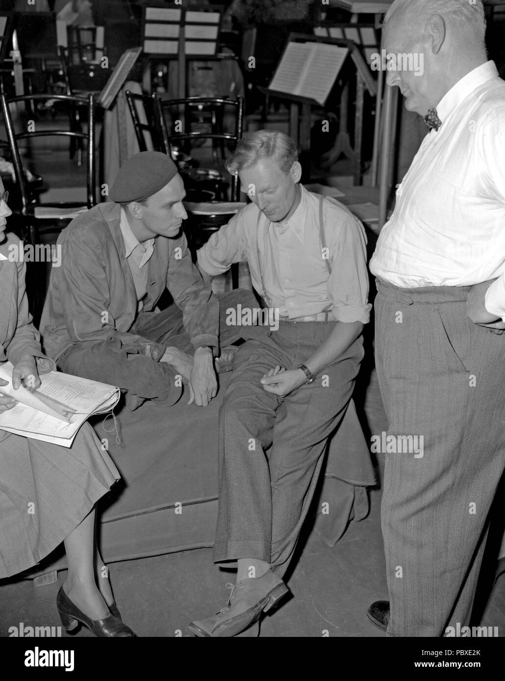 Ingmar Bergman. 1918-2007. Swedish film director. Pictured here during ...