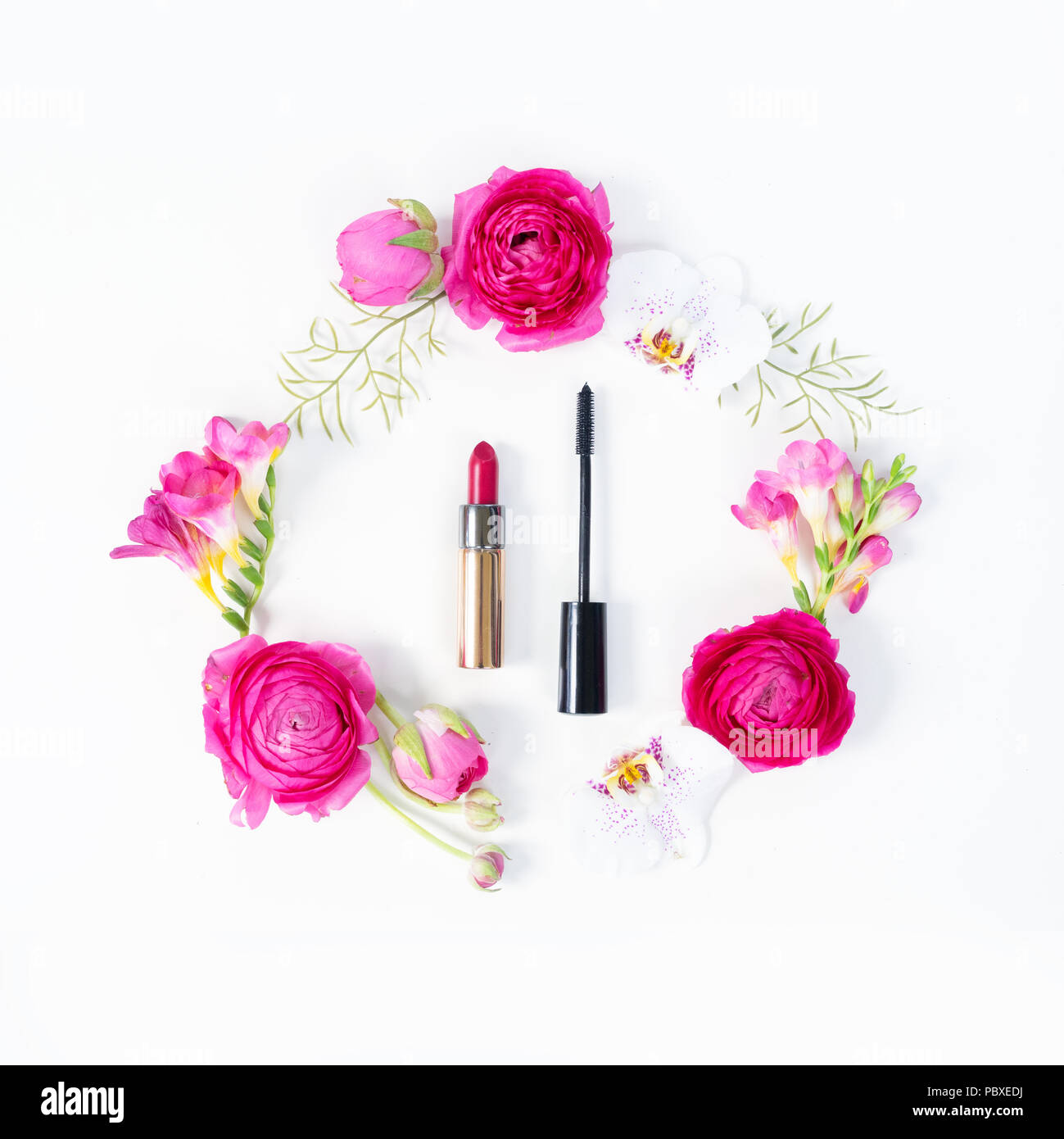 White orchid wedding round Cut Out Stock Images & Pictures - Alamy