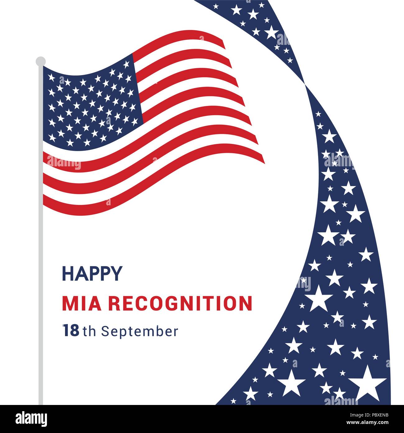 Happy Mia recognition card design vector Stock Vector Image & Art - Alamy