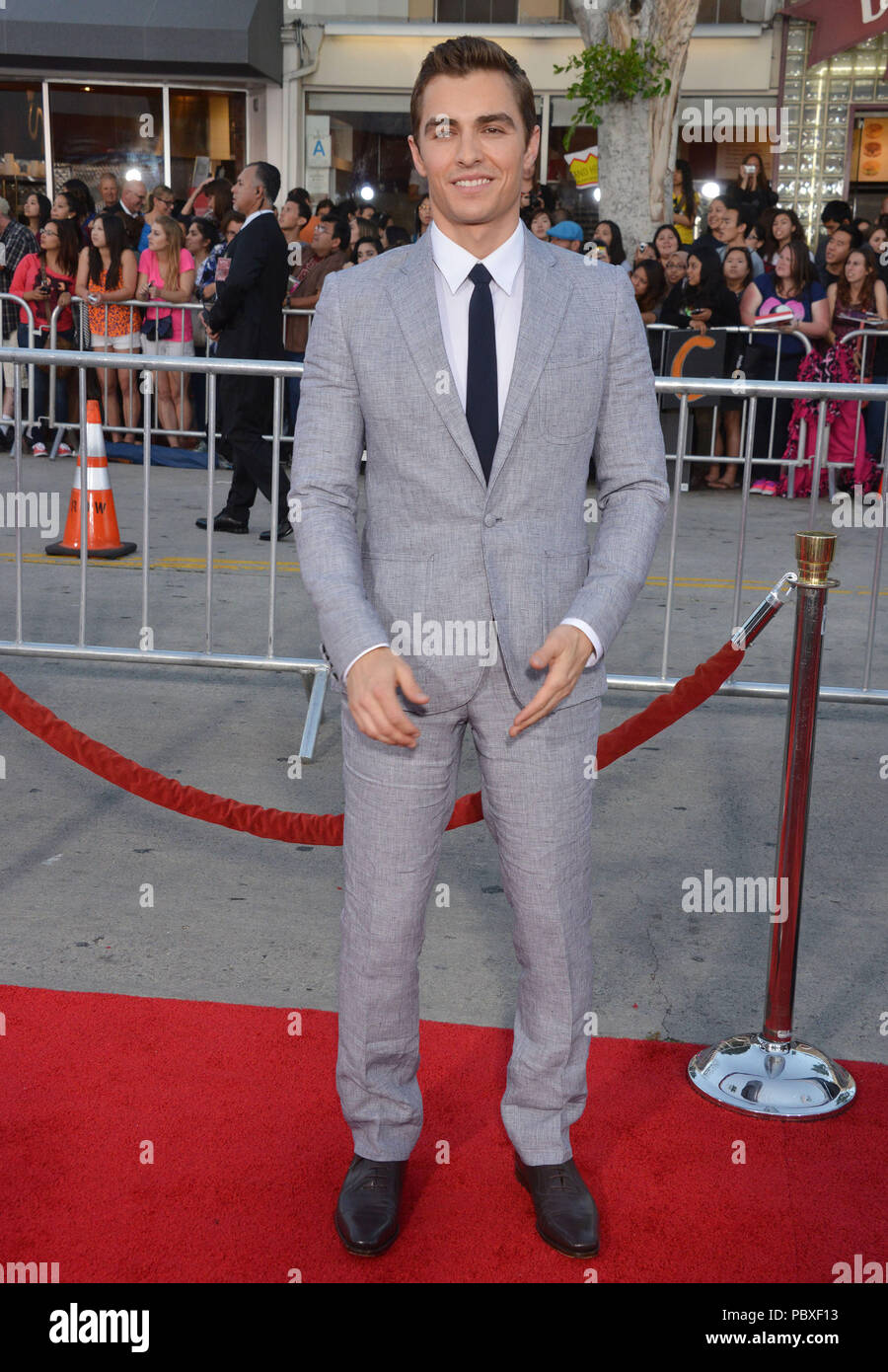 Dave Franco at the Neighbors Premiere at the Westwood Village Theatre ...