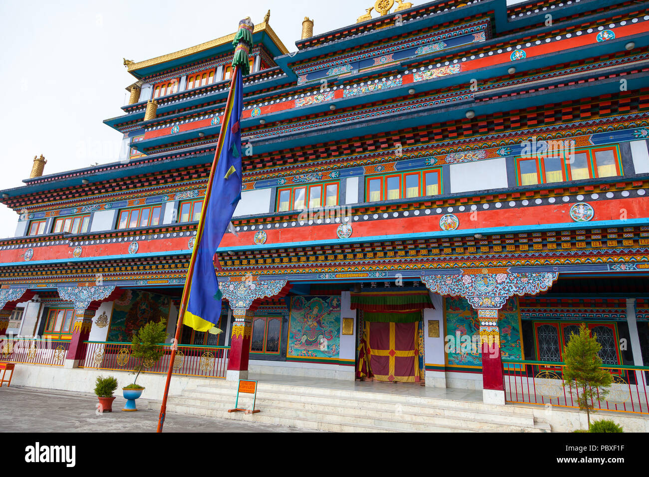 Dali Monastery, Darjeeling, India Stock Photo - Alamy