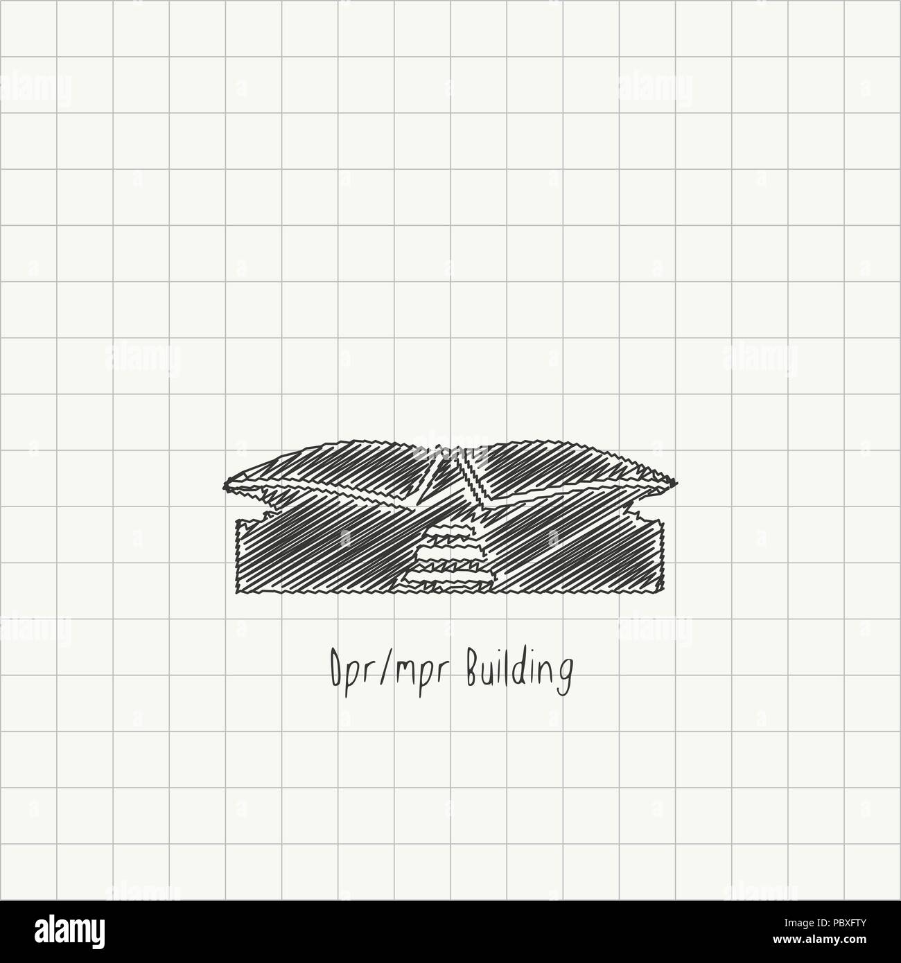 World Famous landmarks design with creative background vector Stock ...