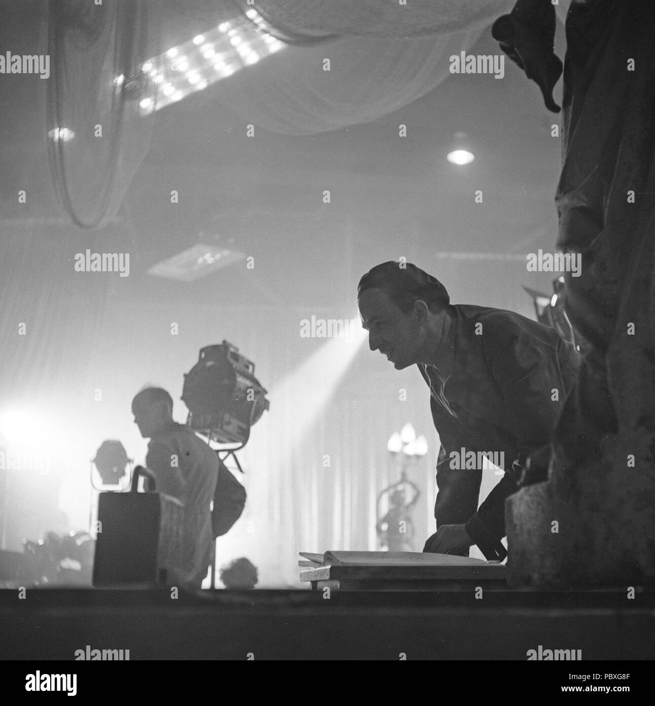 Ingmar Bergman. 1918-2007. Swedish film director. Pictured when ...