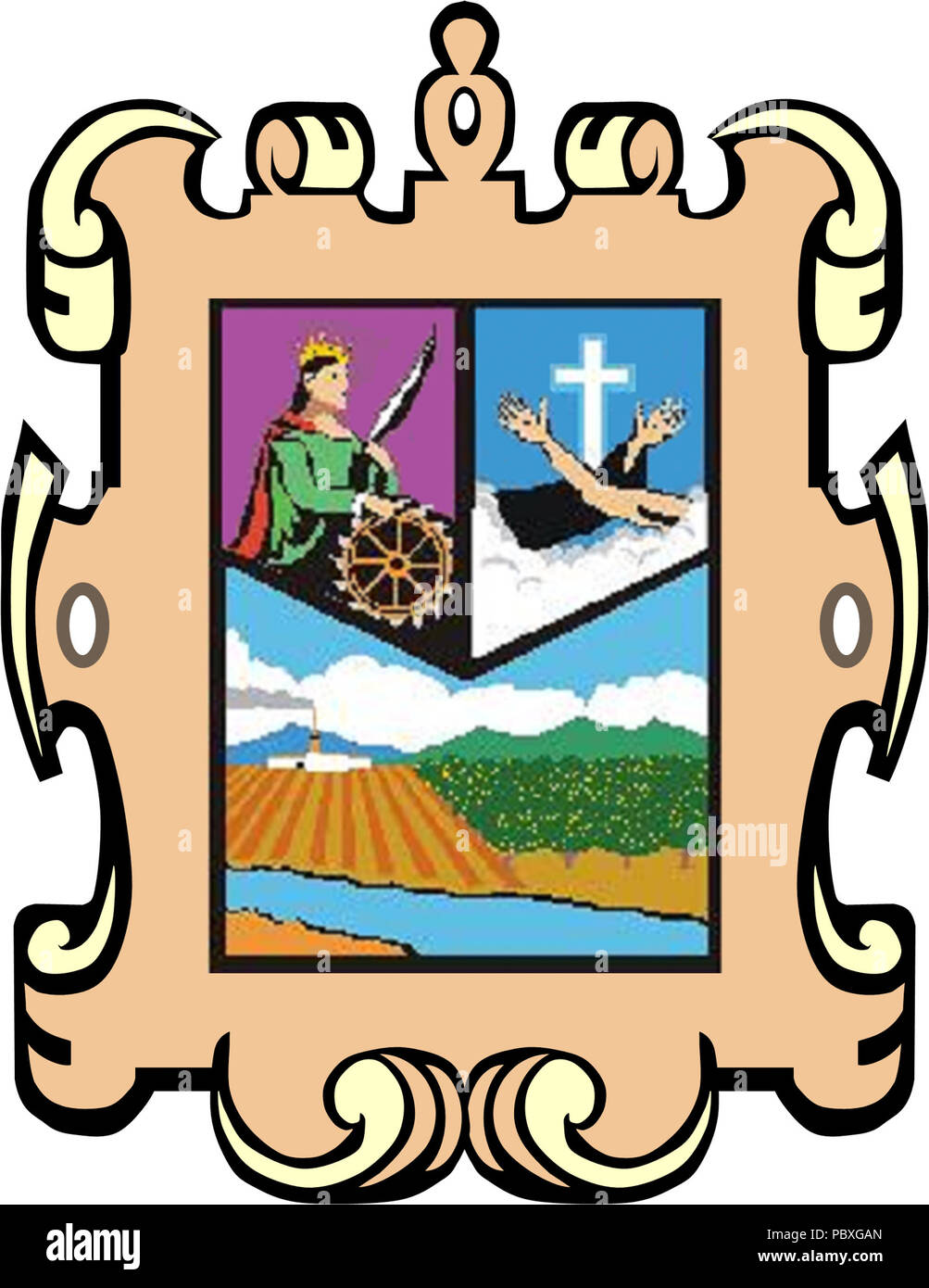 195 Escudo de Rioverde SLP Stock Photo - Alamy