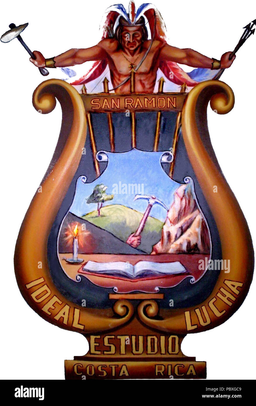 195 Escudo san ramon Stock Photo - Alamy