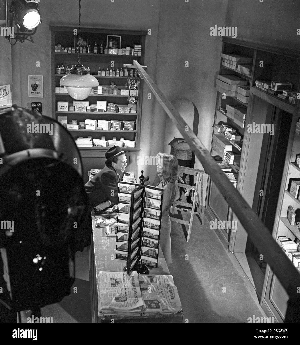 Ingmar Bergman. 1918-2007. Swedish film director. Pictured here actress ...