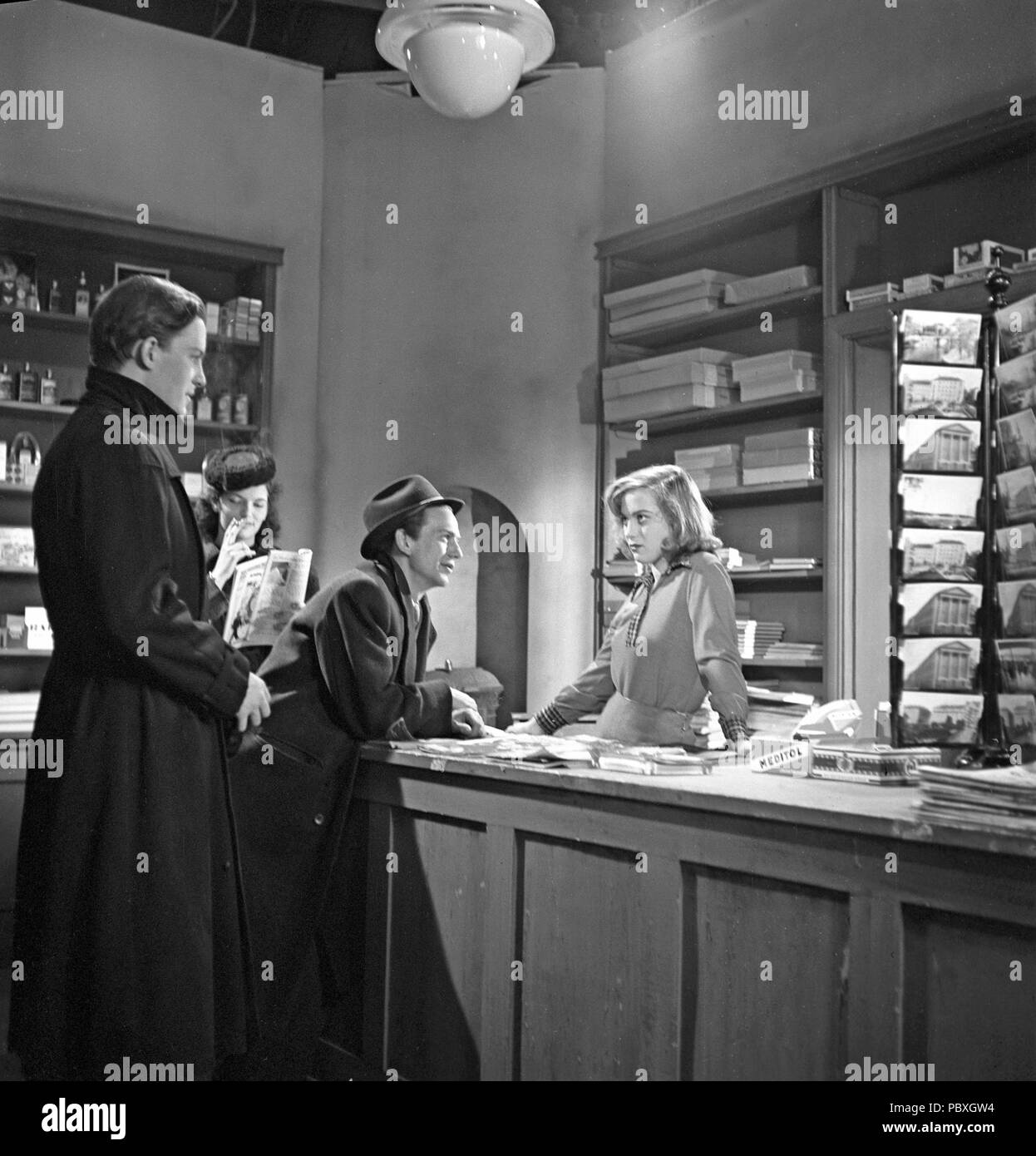 Ingmar Bergman. 1918-2007. Swedish film director. Pictured here actress ...