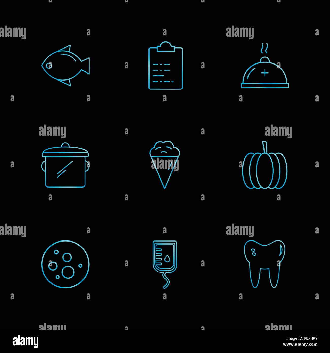 Cone teeth Stock Vector Images - Alamy