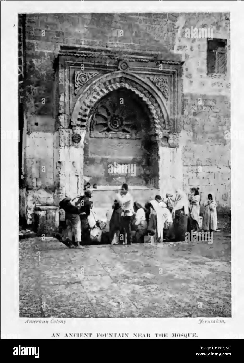 214 Fountain jerusalem Stock Photo - Alamy
