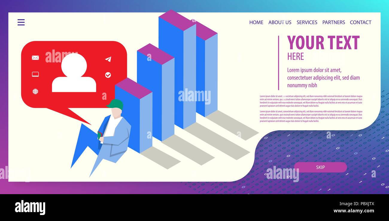 Data connection isometric technology Stock Vector Image & Art - Alamy