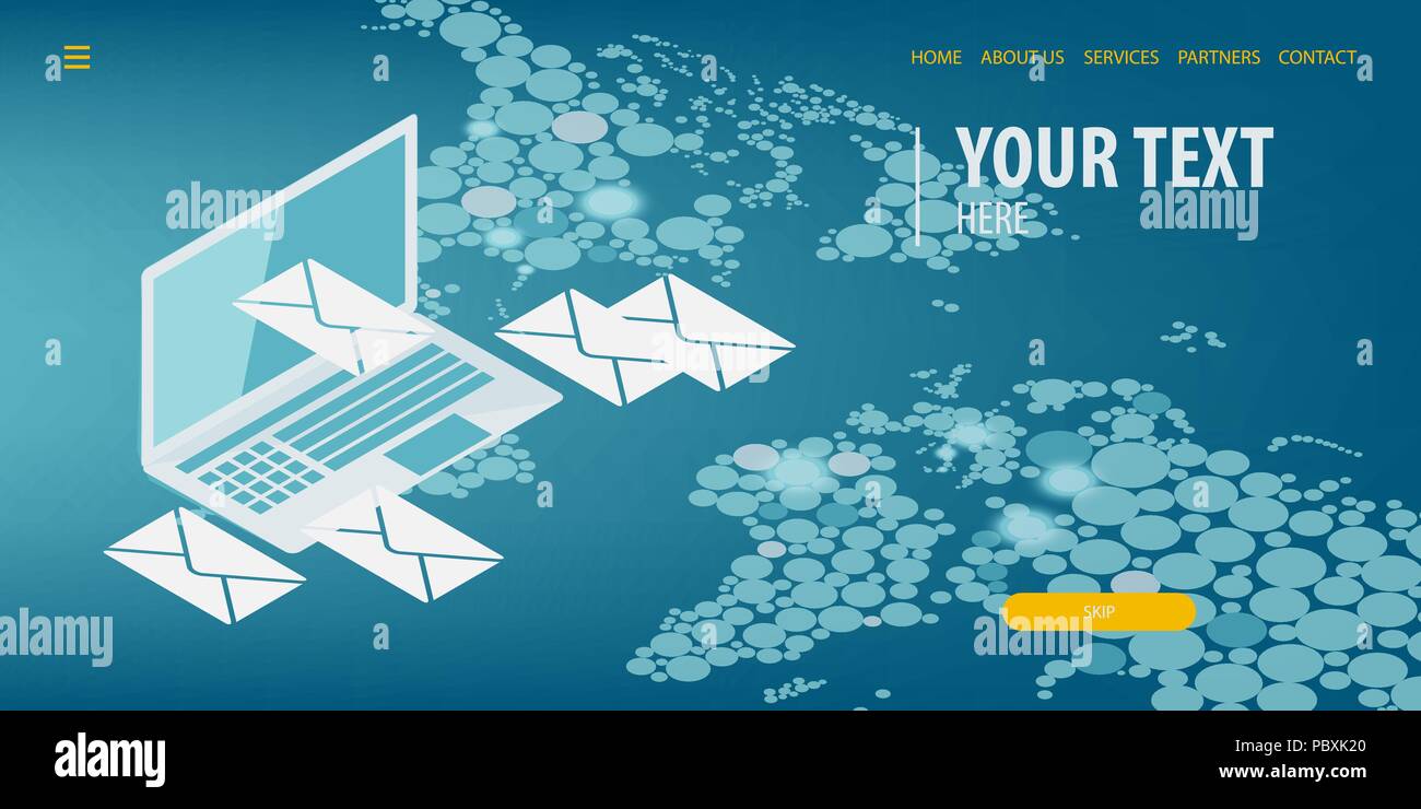 Data connection isometric technology Stock Vector Image & Art - Alamy