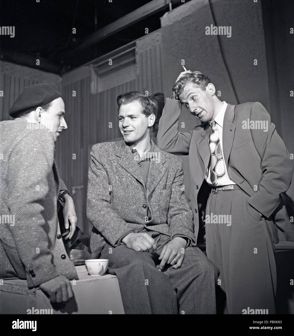 Ingmar Bergman. 1918-2007. Swedish film director. Pictured here 1948 in ...