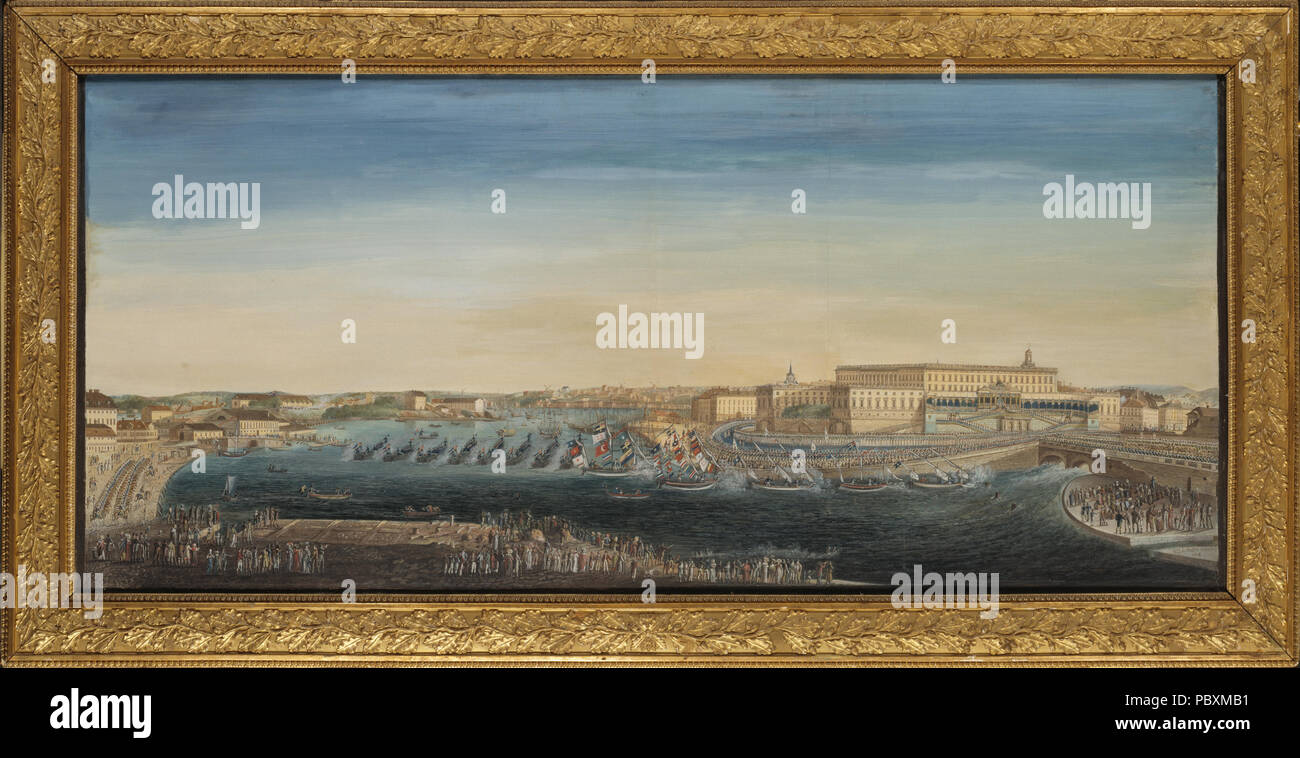 85 The Acclamation of King Carl XIV Johan of Sweden (Axel Fredrik ...