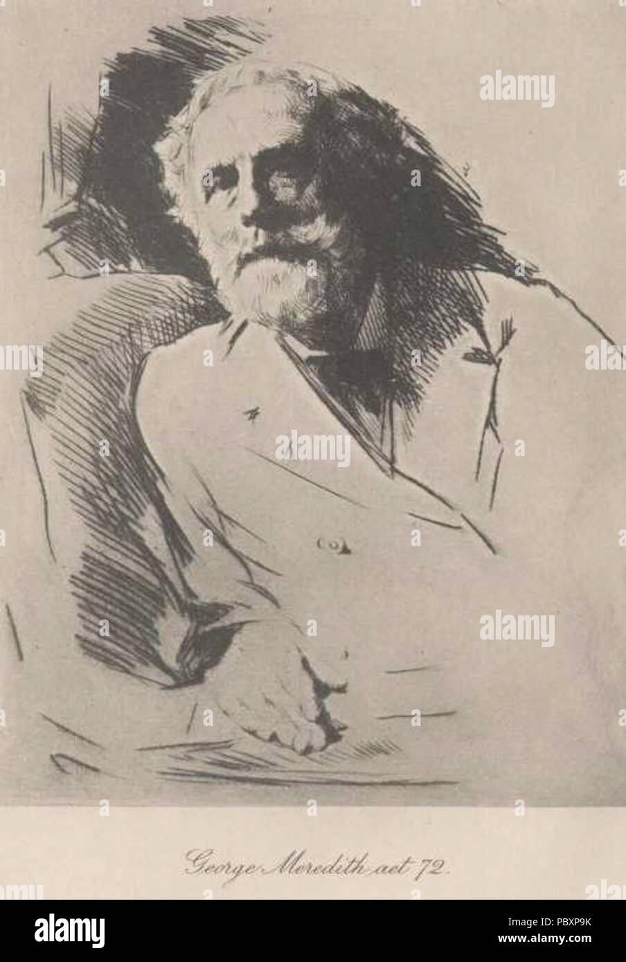 George meredith hi-res stock photography and images - Alamy