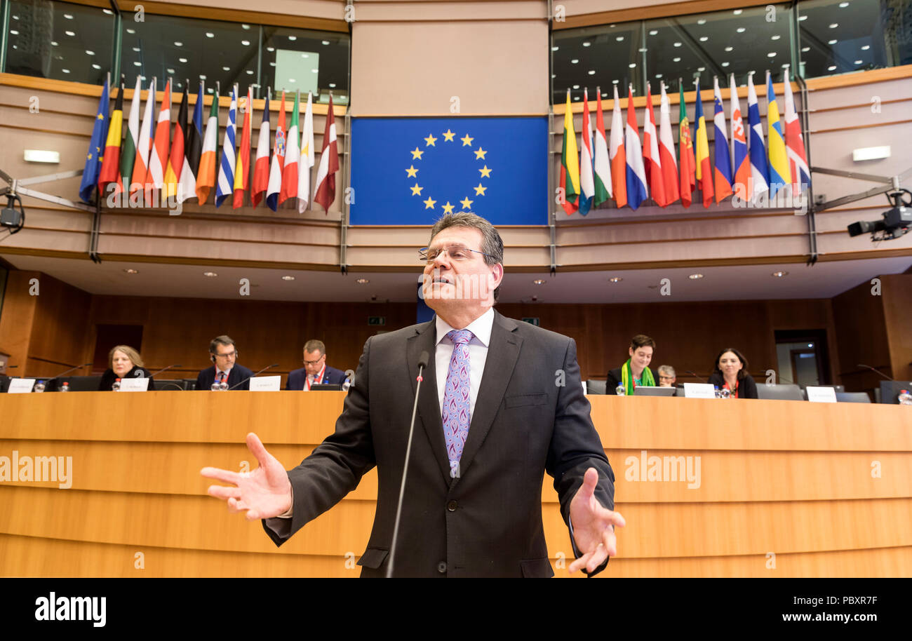 Maros sefcovic hi-res stock photography and images - Alamy