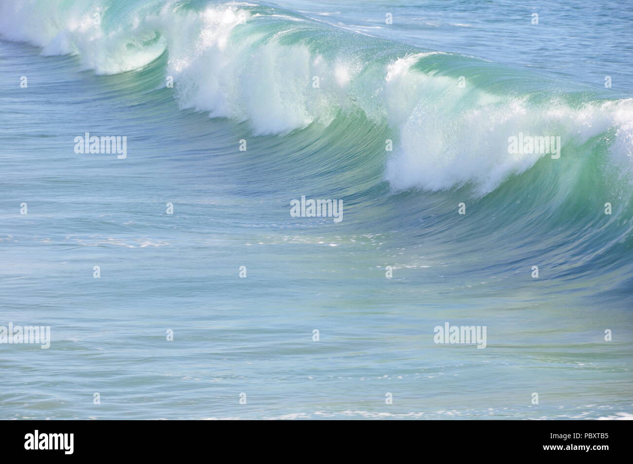 Beautiful Waves in the pacific ocean Stock Photo - Alamy
