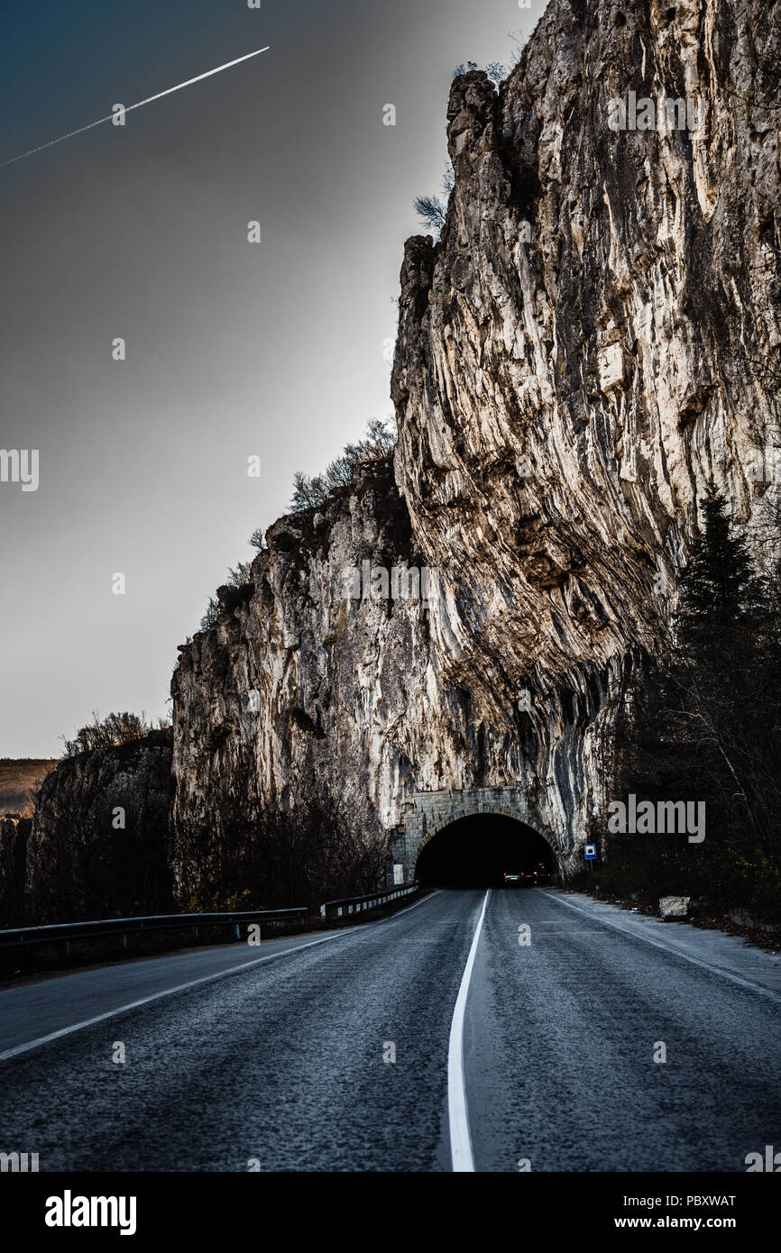Highway bridge tunnel entrance on hi-res stock photography and images ...